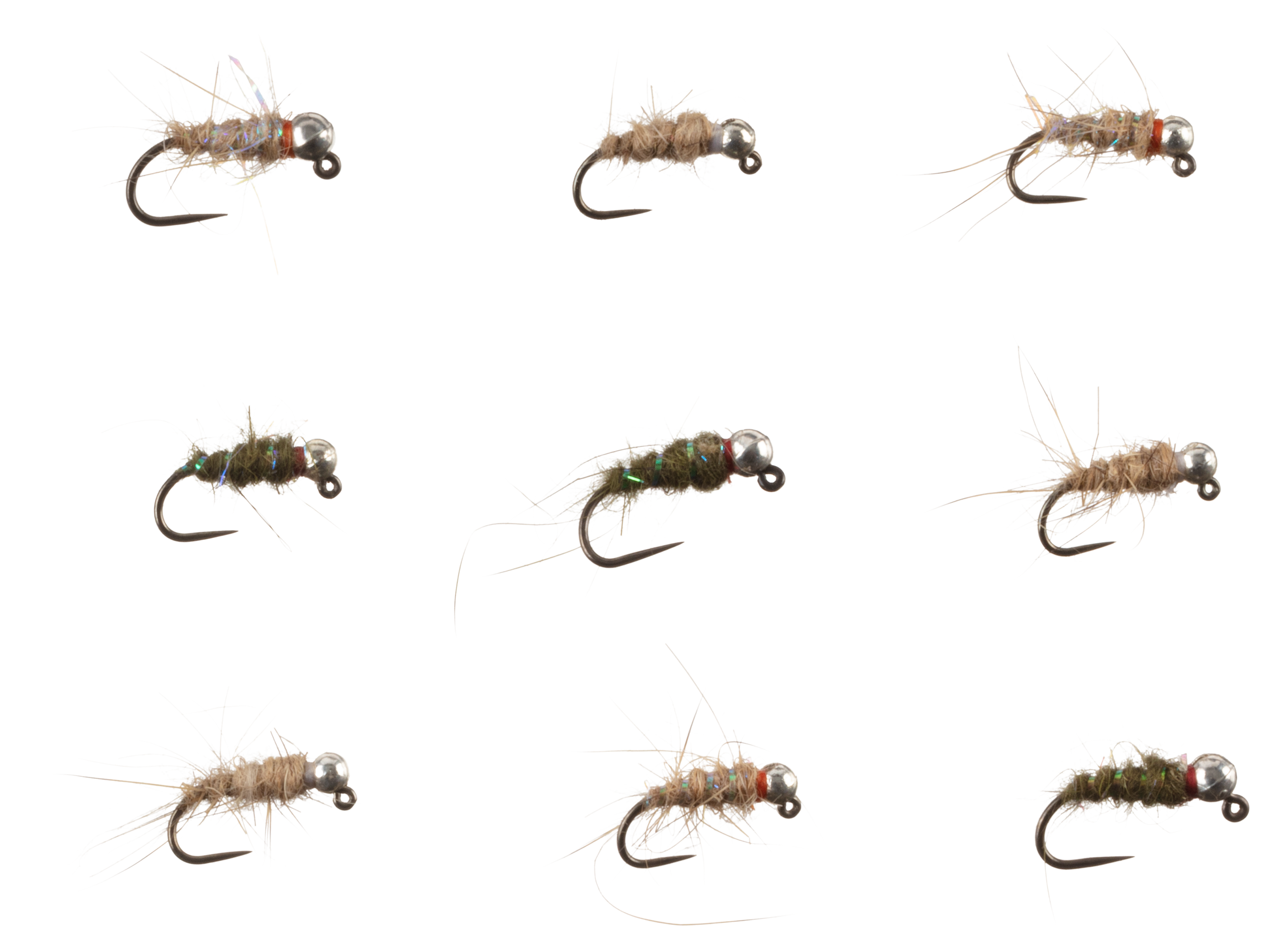 White River Fly Shop Classic Walt's Euro Nymph Fly Assortment | Bass ...